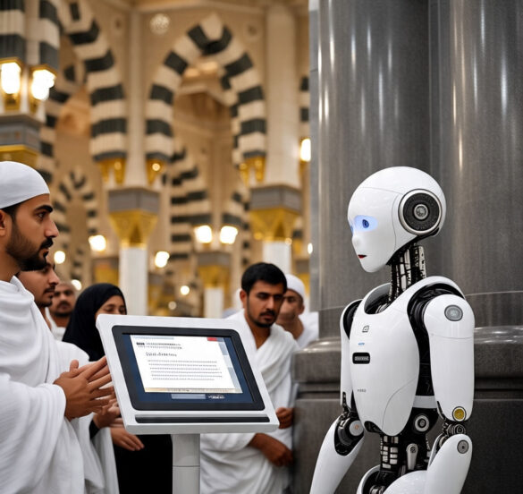 Saudi Arabia: New AI robot at Mecca’s Grand Mosque answers pilgrims ...